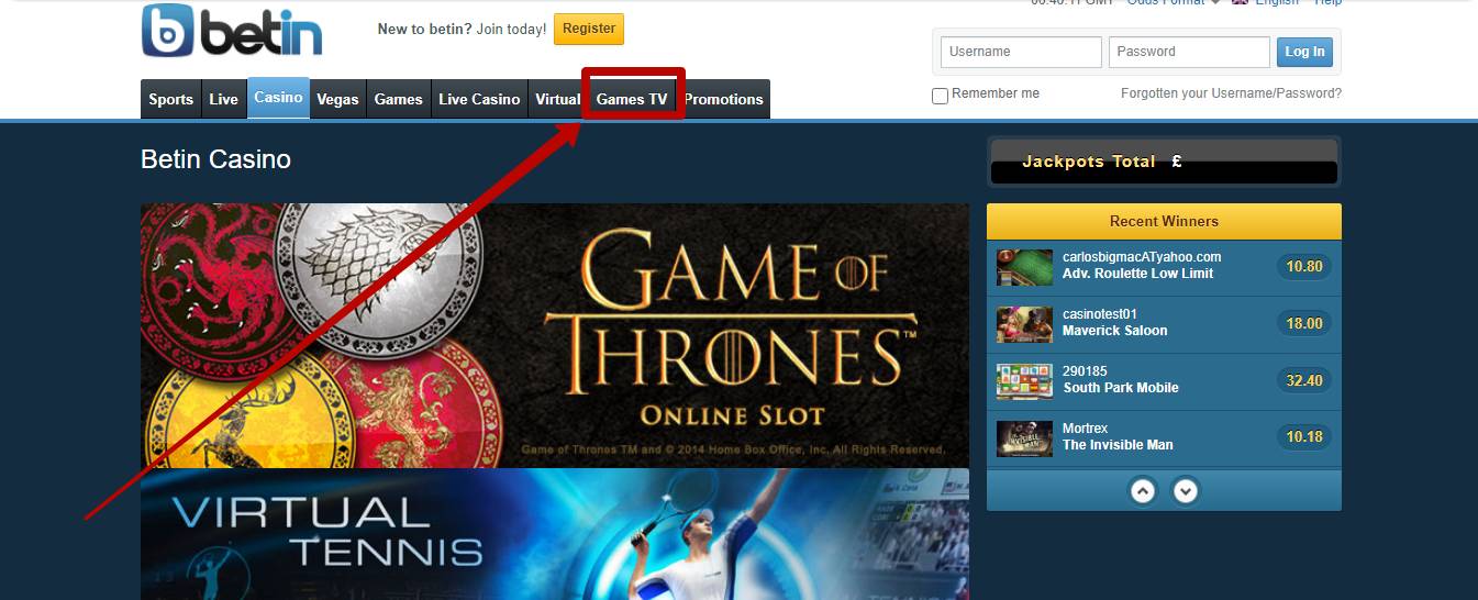Betin Casino online in Africa, Betin Casino app