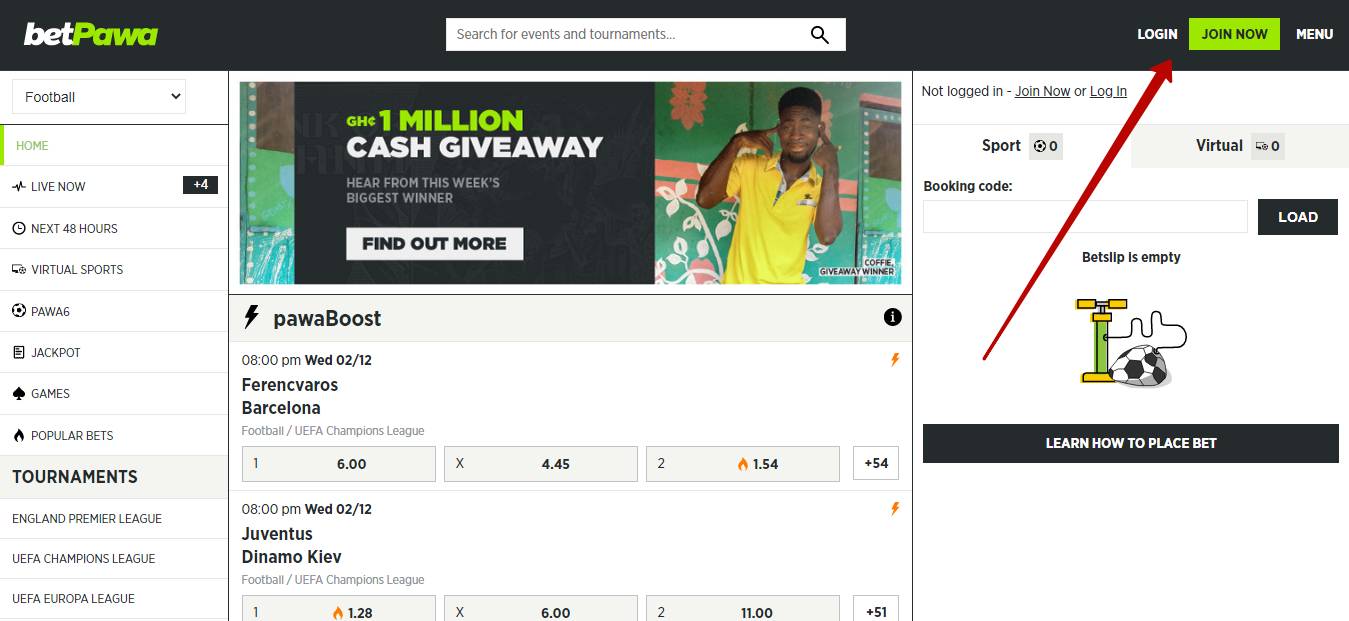 BetPawa Best sports betting bookmaker in Africa