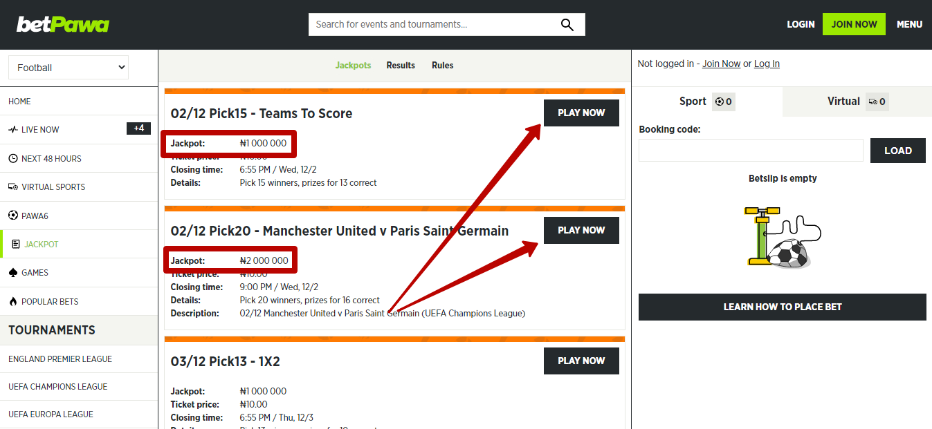 BetPawa Best sports betting bookmaker in Africa